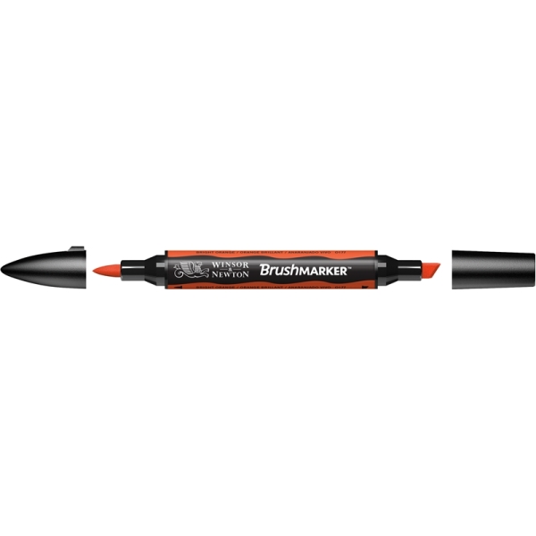 Winsor&Newton WN BRUSH MARKER BRIGHT ORANGE