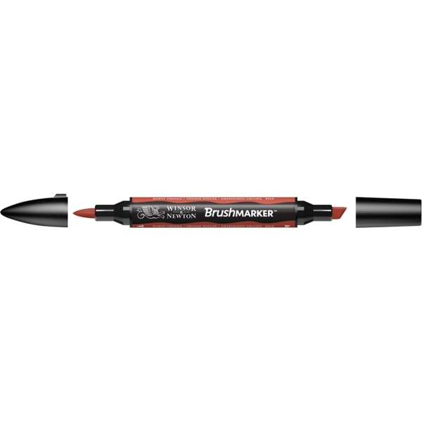 Winsor&Newton WN BRUSH MARKER BURNT ORANGE