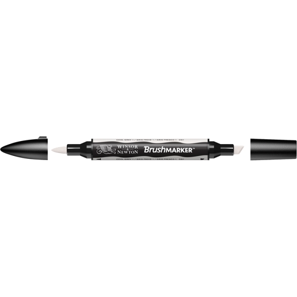 Winsor&Newton WN BRUSH MARKER COOL GREY 1