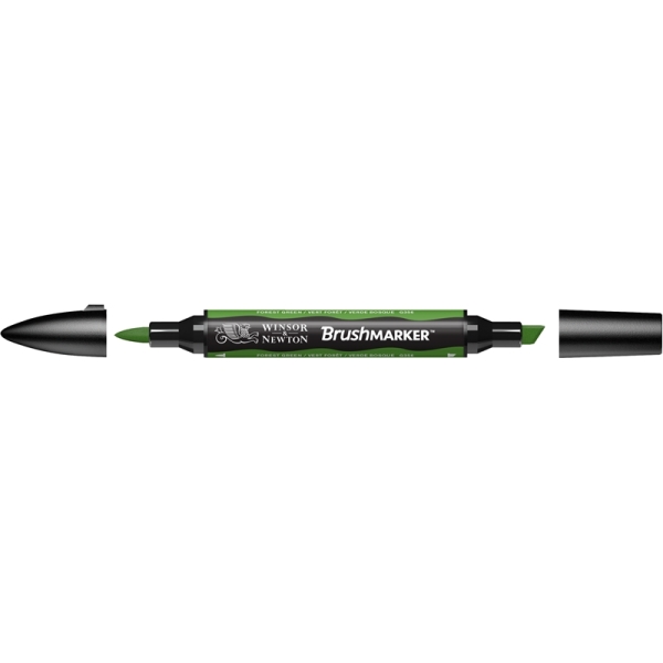 Winsor&Newton WN BRUSH MARKER FOREST GREEN