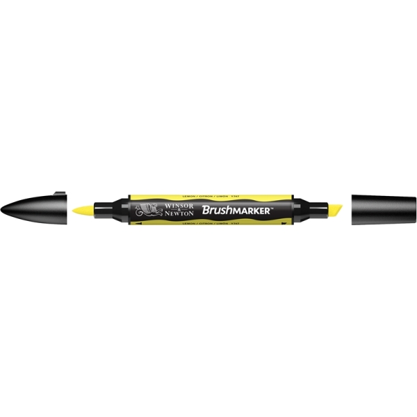 Winsor&Newton WN BRUSH MARKER LEMON