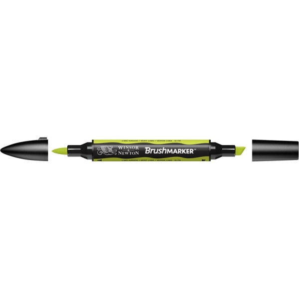 Winsor&Newton WN BRUSH MARKER LIME GREEN