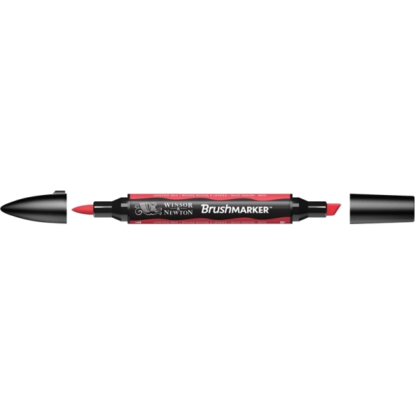 Winsor&Newton WN BRUSH MARKER LIPSTICK RED