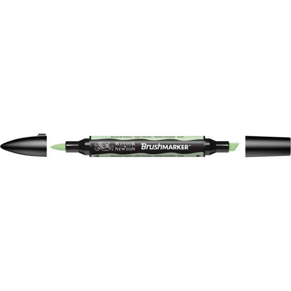 Winsor&Newton WN BRUSH MARKER MEADOW GREEN