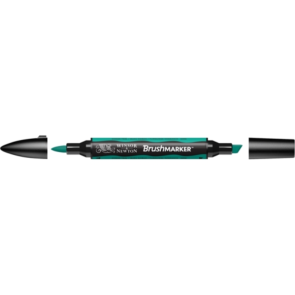 Winsor&Newton WN BRUSH MARKER OCEAN TEAL