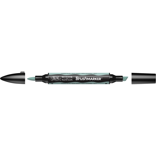 Winsor&Newton WN BRUSH MARKER PEBBLE BLUE