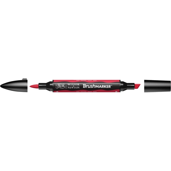 Winsor&Newton WN BRUSH MARKER RED