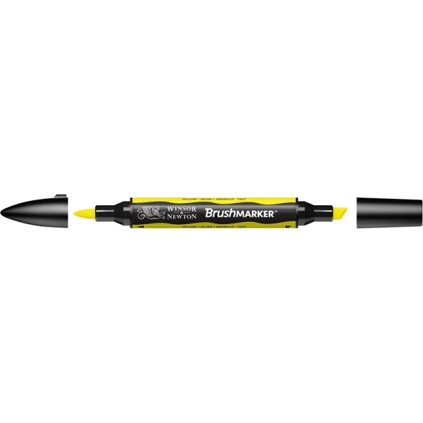 Winsor&Newton WN BRUSH MARKER YELLOW