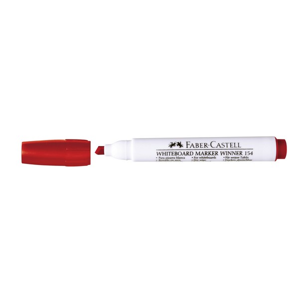 Faber-Castell FC FLOMASTER BORD MARKER 355421 CRVENI KOSI VRH