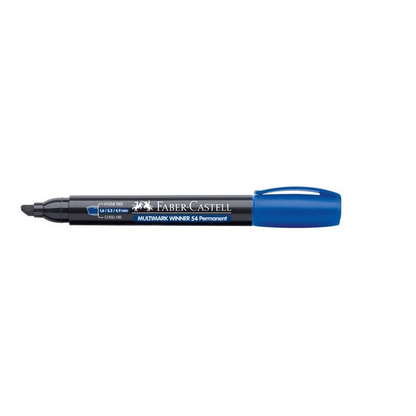 Faber-Castell FC FLOMASTER MARKER PERMANENT 157951 PLAVI