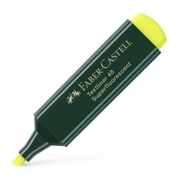 Faber-Castell FC FLOMASTER TEXTLINER 48 ZUTI 154807