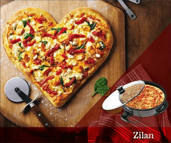 ZILAN Zilan ZLN7870 PIZZA pekač, prečnik 36/38 cm, 1500 W