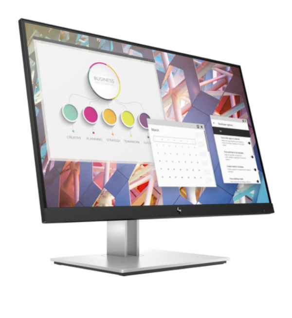 HP Monitor E24 23.8''/IPS/1920x1080/60Hz/5ms/HDMI,DP,4 USB-A 5Gbps,USB-B/VESA/pivot,visina/5g