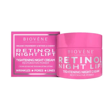 NOĆNA KREMA ZA LICE BIOVENE RETINOL TIGHTENING