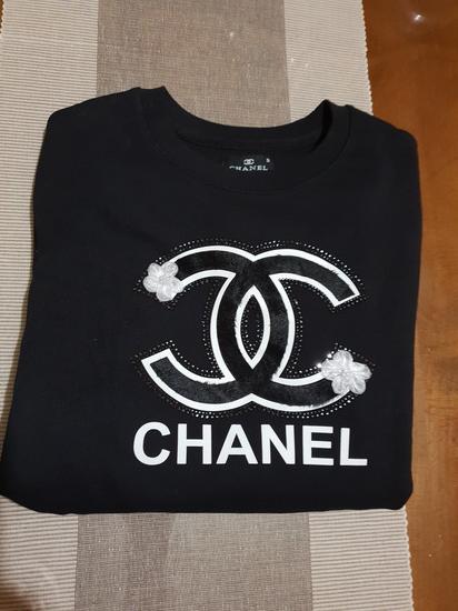 Chanel original pamucni duks s/m