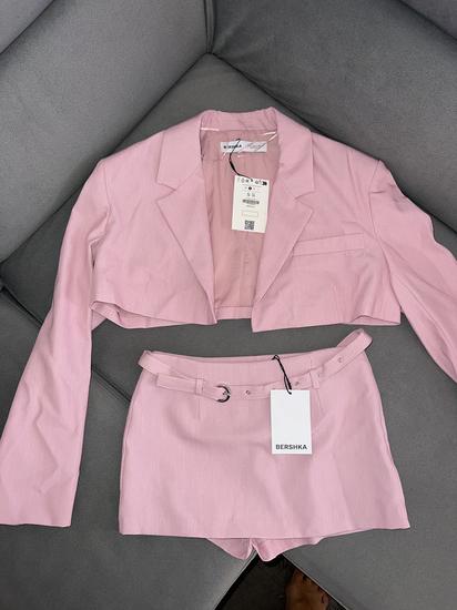 Bershka komplet baby pink