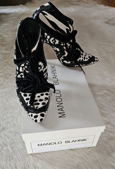 Manolo Blahnik Ileona Aereo 115 cipele, orig