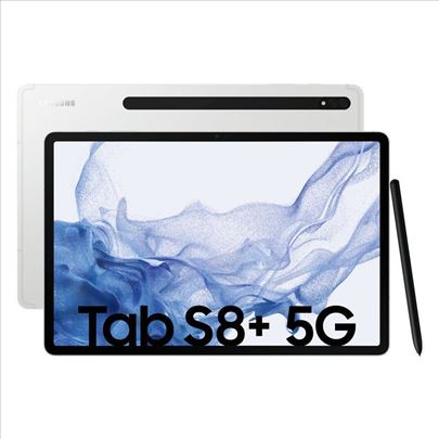 Samsung Galaxy Tab S8+ S8 Plus + 5G 8/128gb Silver