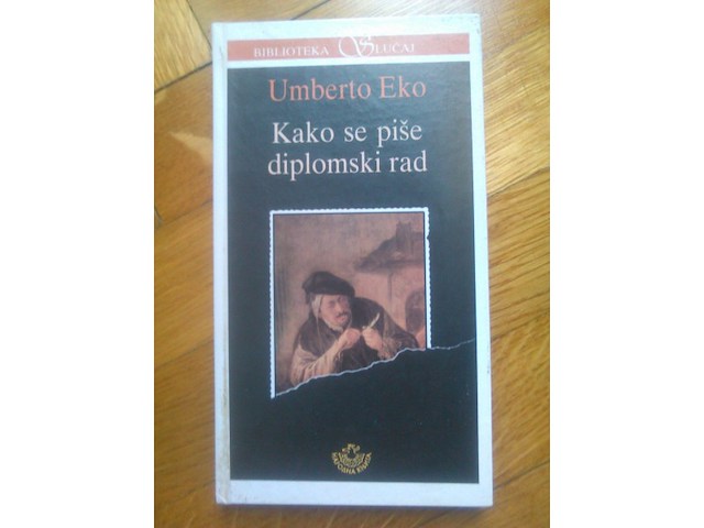 Umberto Eko - Kako se pise diplomski rad