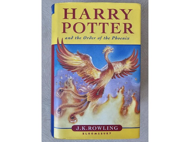 Harry Potter and the order of the Phoenix-prvo izdanje