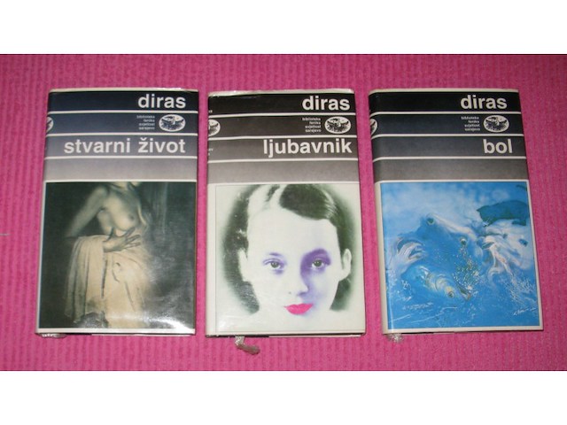 Margerit Diras 1-3 - LJUBAVNIK + BOL + STVARNI ŽIVOT