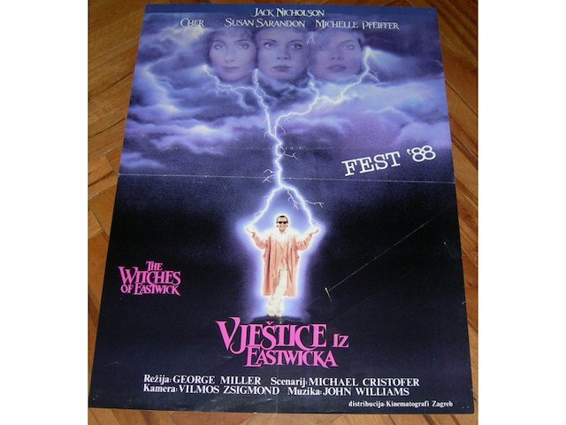 Vještice iz Eastwicka (Jack Nicholson) - filmski plakat