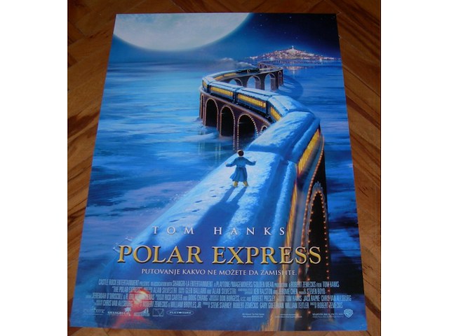 Polar Express (Tom Hanks) - filmski plakat