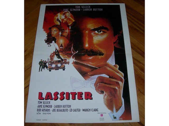 Lassiter (Tom Selleck) - filmski plakat