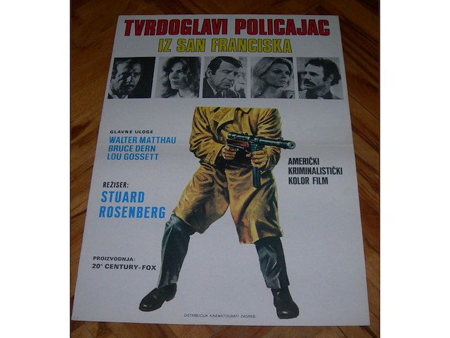 Tvrdoglavi policajac iz San Franciska - filmski plakat