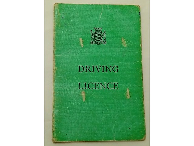 Republic of Zambia-Driving Licence-1968.