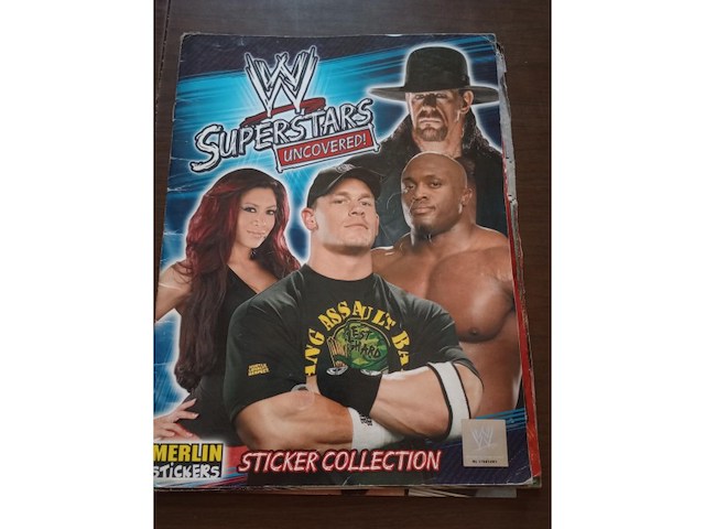 WWE Superstars album sa sličicama