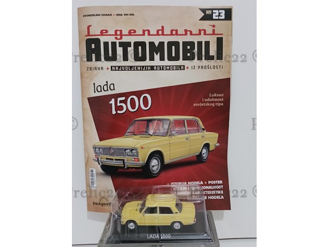 Legendarni automobili Broj 23 - LADA 1500 - DeAgostini