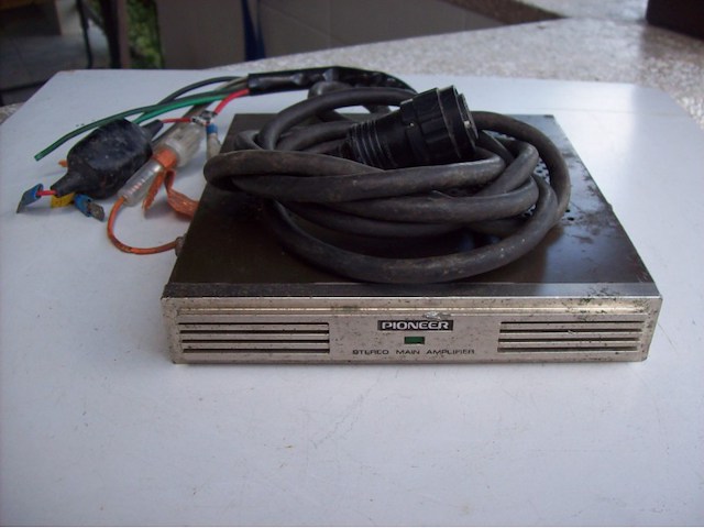 PIONEER Component Car Stereo Main Amplifier GM-4,Japan