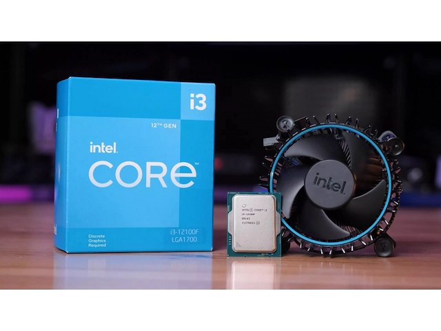 INTEL CORE I3-12100F 4-CORE 3.30GHz (4.30GHz) BOX