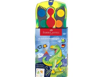 FABER CASTELL Vodene boje connector 1/12 125013 dinosaur