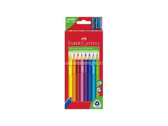 Faber Castell Drvene bojice Faber Castell Triangular Jumbo 1/10 116510 ( 9984 )