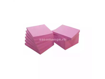 Fornax Samolepljivi listići Fornax NEON 80 lis, 75x75 roze 421621 ( 7025 )