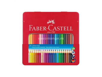 Faber Castell Drvene bojice Faber Castell GRIP metal 1/24 112423 ( 9802 )