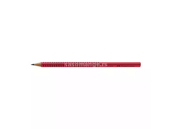 Faber Castell Grafitna olovka Faber Castel GRIP B 17021 (12604) crvena ( 7586 )