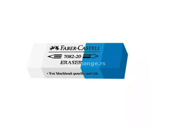 Faber Castell Gumica Faber Castell belo-plava za mastilo (1/20) 01719 ( 4293 )