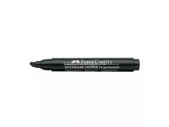 Faber Castell Permanent Marker Faber Castell crni kosi vrh 54 08232 (157999) ( 3621 )