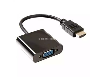 Adapter- Konverter HDMI M - VGA F Linkom