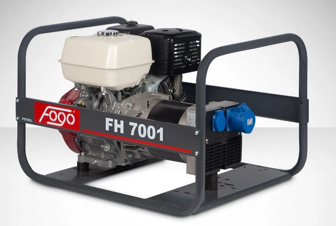 Fogo benzinski agregat FH 7001, 6.2kW, 230V, honda GX 390