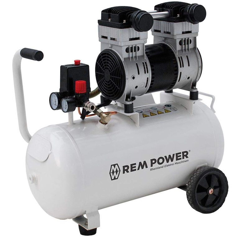 REM POWER bešumni kompresor Silent EL200/8/40, 40L, 1.15kW