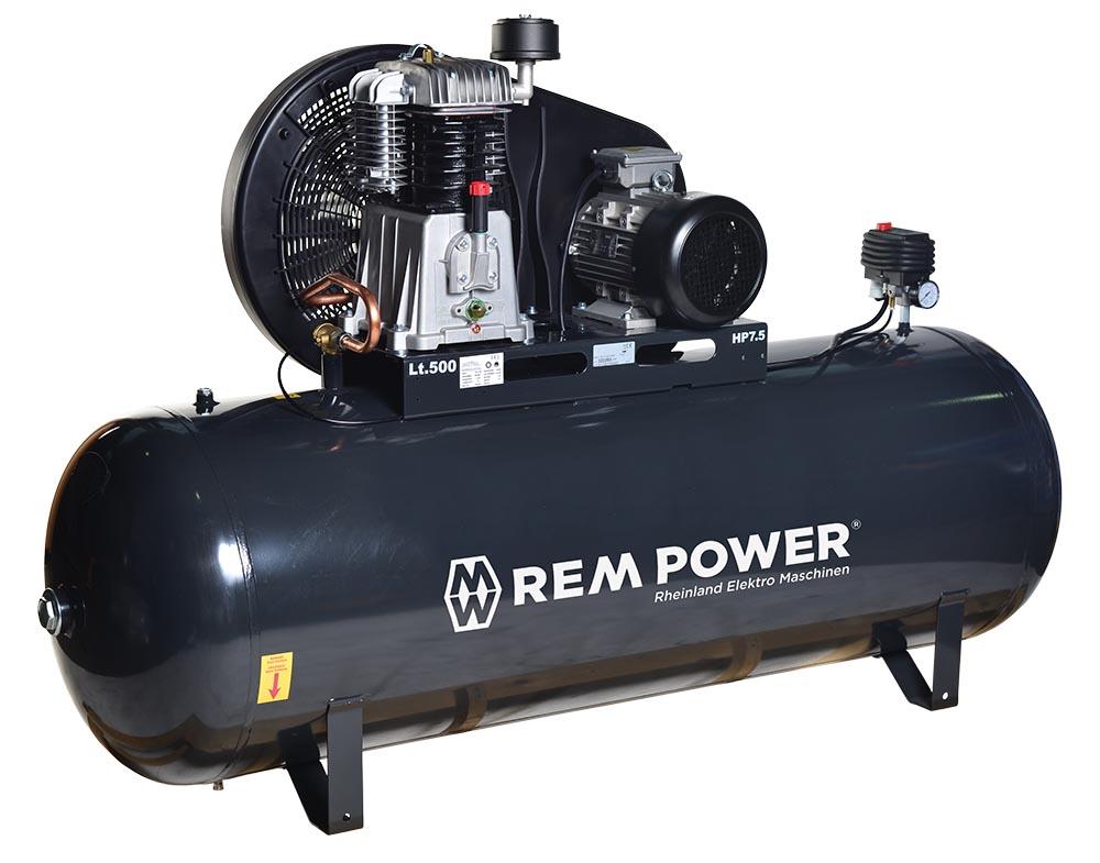 REM POWER kompresor E892/11/500-400V, 500L, 5.5KW