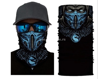 Bandana Marama Mortal Kombat Sub Zero Potkapa Maska Model 1