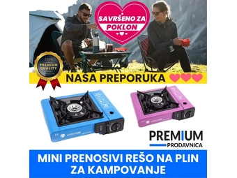 Mini prenosivi rešo na plin NAŠA PREPORUKA