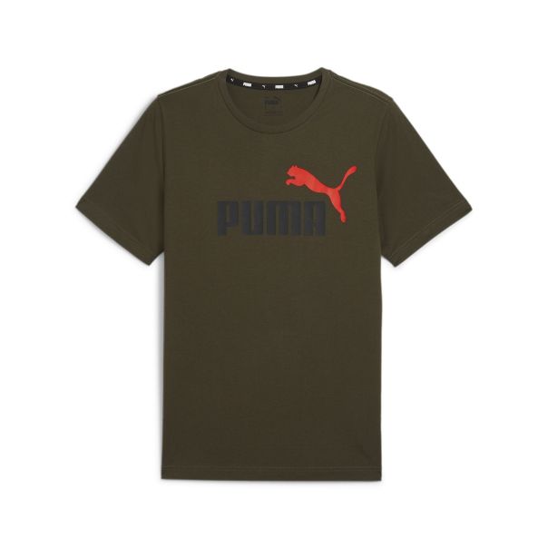 PUMA Majica kratak rukav ess+ 2 col logo tee M