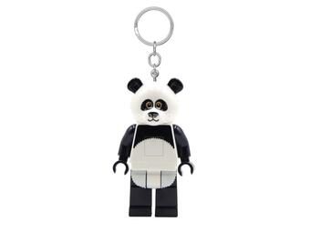 LEGO Minifigure privezak za ključeve sa svetlom: Tip u panda kostimu