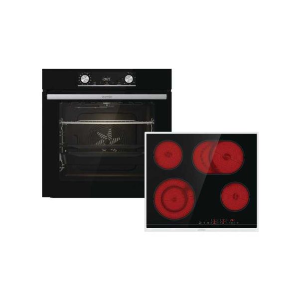 GORENJE Black steam set BOSX6737EO6BG+ECT43BX